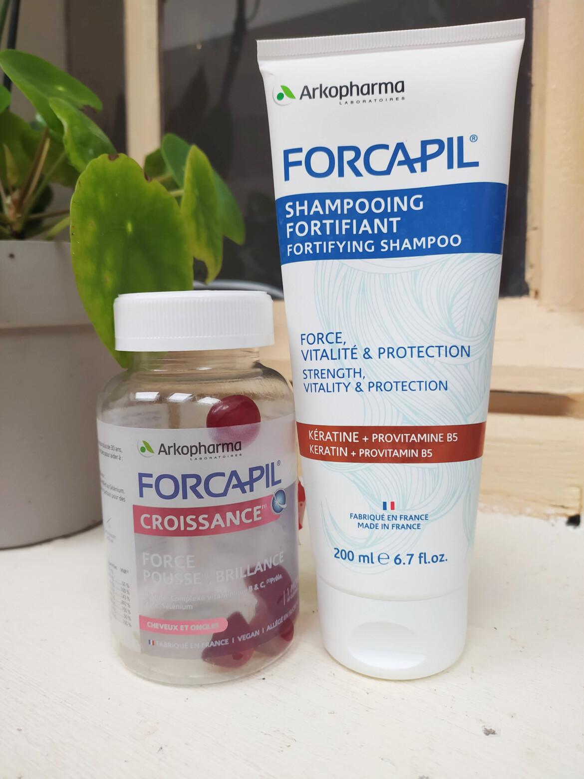 Forcapil® Croissance Gummies et Shampooing Fortifiant et